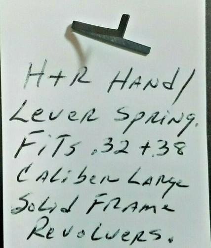 H&R/Iver Johnson Hand/Lever Spring, .32 &.38 Cal., Large Solid Frame ...