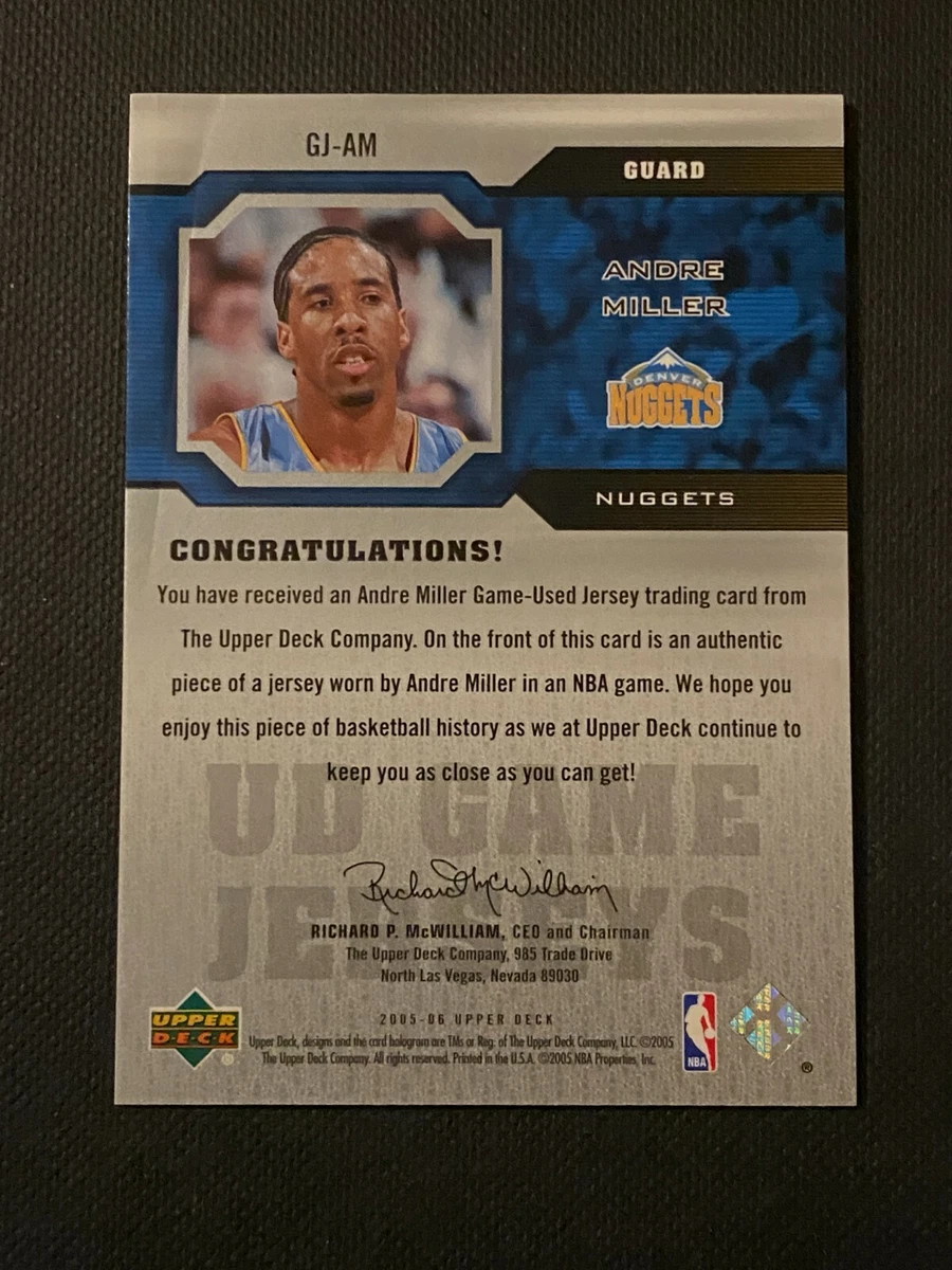 Andre Miller Nuggets 2005