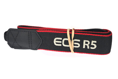 Genuine Canon ER-EOSR5 Wide Neck/Shoulder Carry Strap for Canon EOS R5 ...