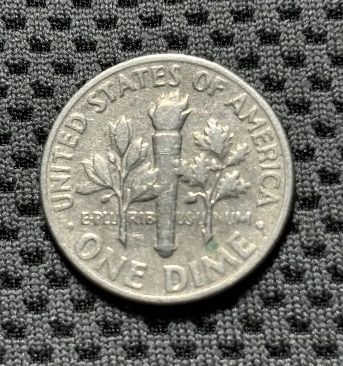 1968-D Roosevelt Dime Die Smear Mint Error — Rare Struck Through ...