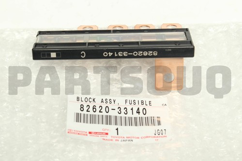 8262033140 Genuine Toyota BLOCK ASSY, FUSIBLE 82620-33140 | eBay