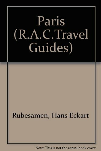 Paris (Rac Travel Guides) By Hans Eckart Rubesamen 9780711704794| eBay