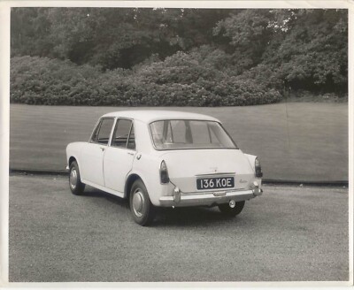 Austin 1100 Mk 1 1963 Rear View 136 KOE Photograph Autocar copyright | eBay