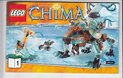 Lego 70143 chima - notice seule partie 1 | eBay