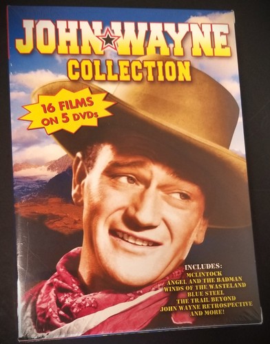 John Wayne Collection 16 Films on 5 DVDs Set - BRAND NEW - FREE ...