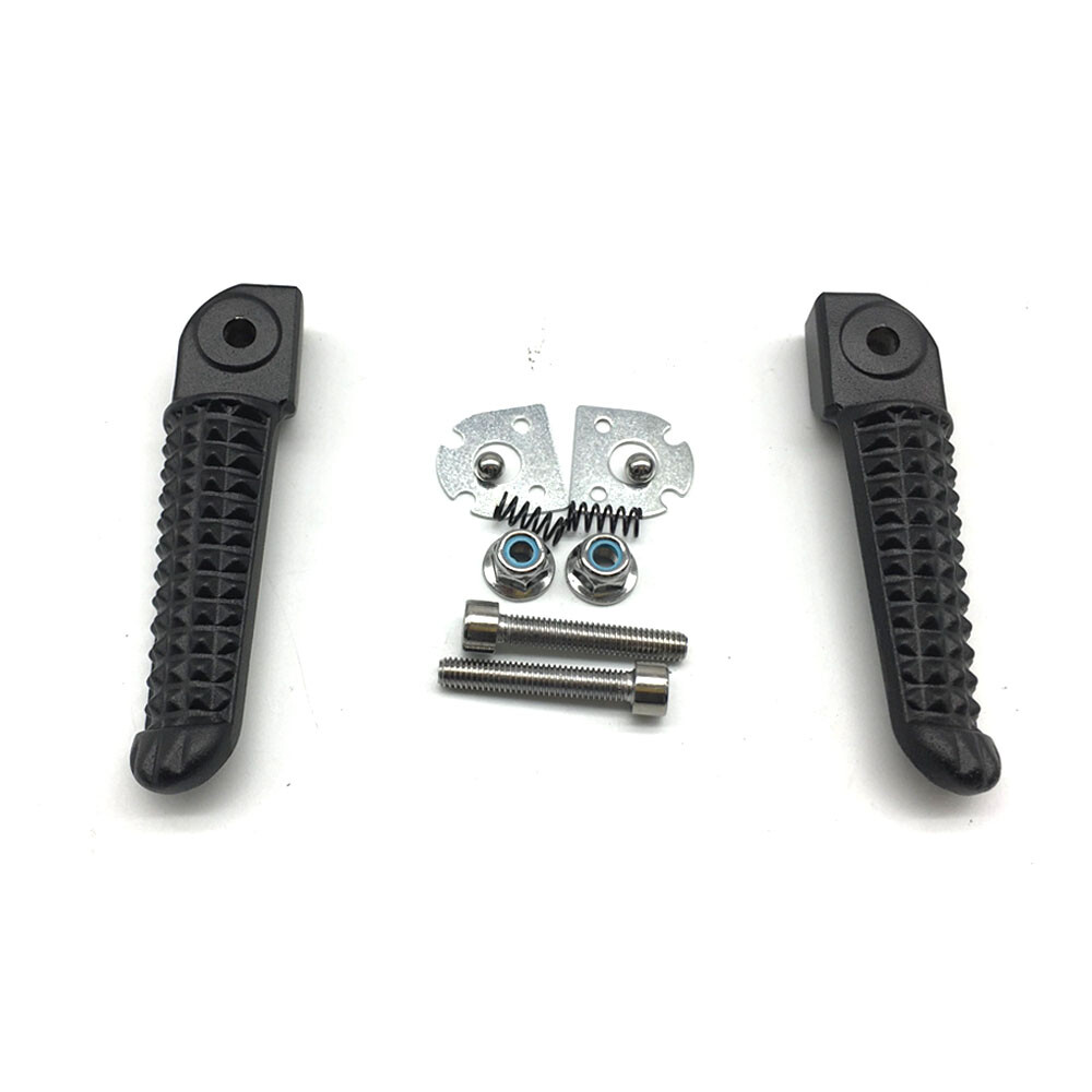 Matte Black Rear Passenger Foot Pegs Bracket Fit Yamaha YZF R1 YZF-R1 ...