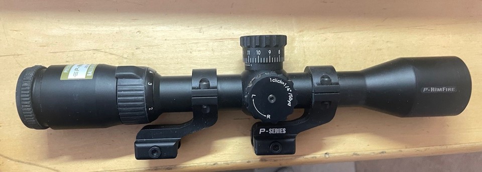Nikon .22 P-Rimfire 2-7x32 Rifle Scope BDC Reticle WITH RINGS & BOX | eBay