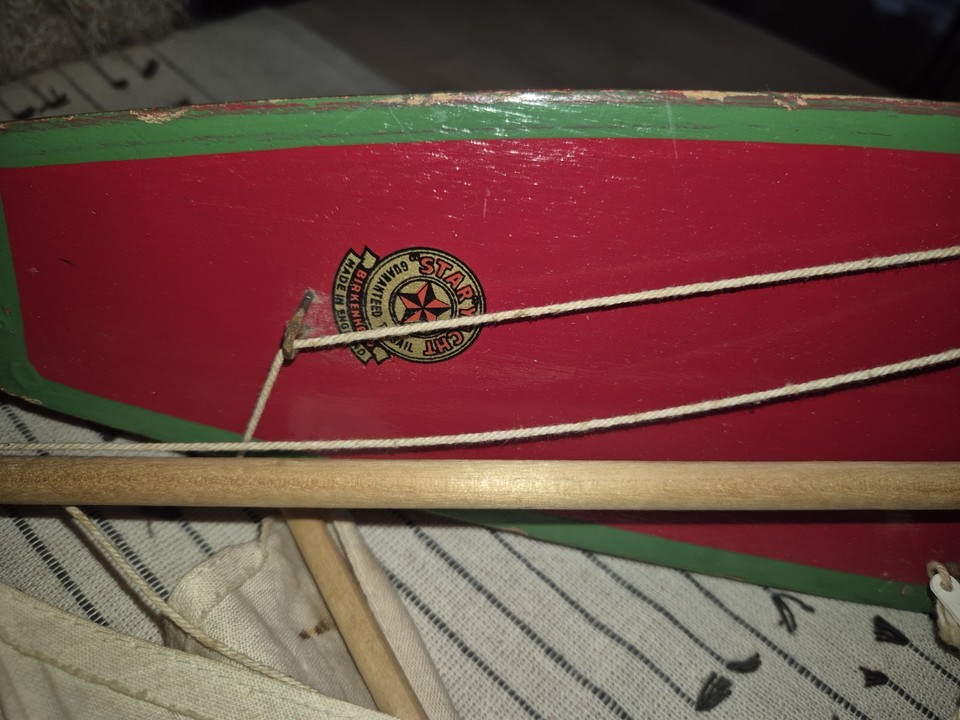 Vintage Nelson, Star SY1 & SY1 Other Wooden Toy Pond Sail Boats Yachts ...
