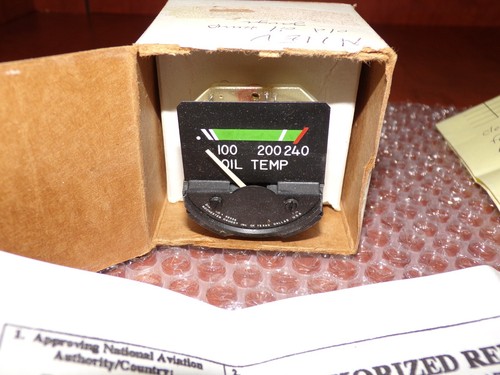 Rochester Aircraft Oil Temp Gauge 6246-00348 | eBay