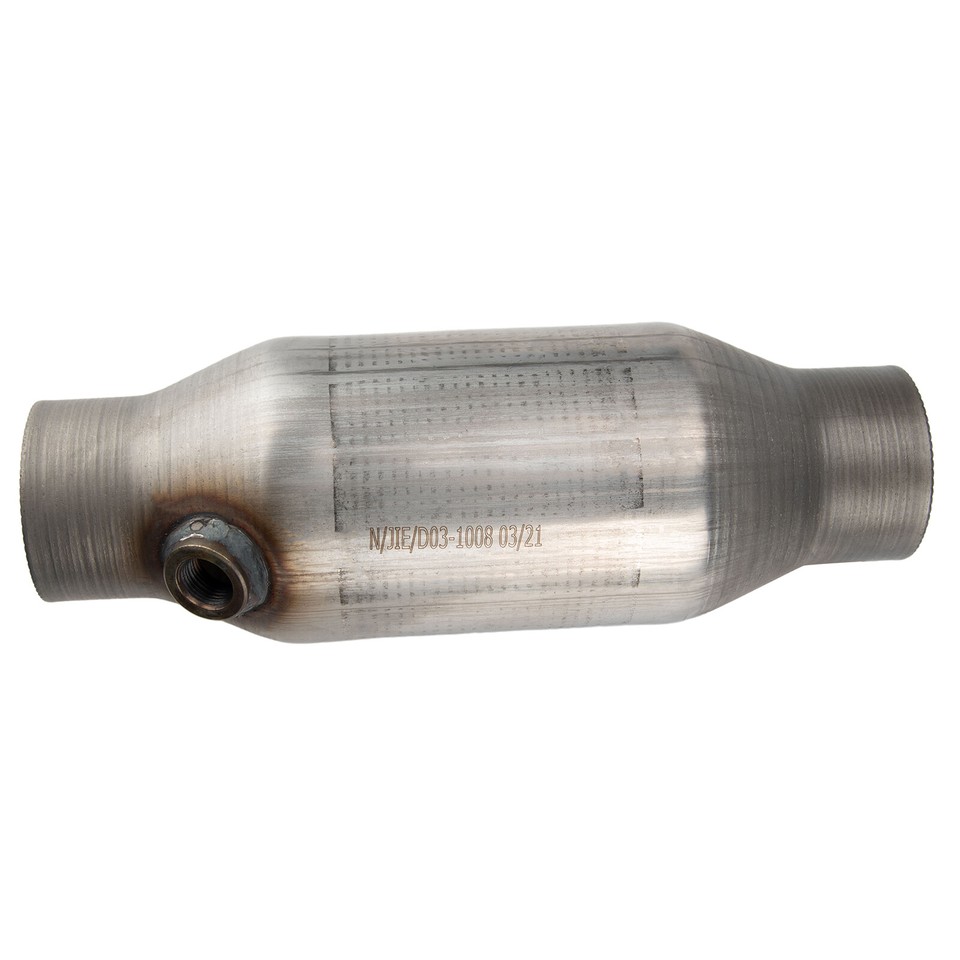 PAIR 410250 2.5“ Universal High Flow Performance Catalytic Converter ...