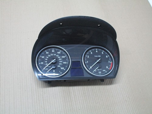BMW OEM E90 E91 E92 E93 INSTRUMENT CLUSTER SPEEDOMETER MILES GAUGE ...