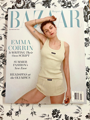 HARPER’S BAZAAR MAGAZINE "THE FREEDOM ISSUE with EMMA CORRIN" JUNE/JULY ...
