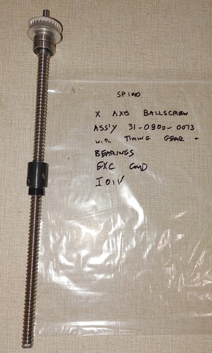 Intelitek Super Prolight 1000 CNC Mill Parts: X Axis Ballscrew Ass'y I01V | eBay
