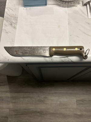 1945 DISSTON US WAR KNIFE. AUTHENTIC AND HAS AN ACTUAL WAR WOUND. RARE ...