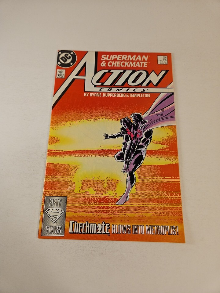 Action Comics #598 1988 DC Comics Superman 1st Appearance Checkmate | eBay