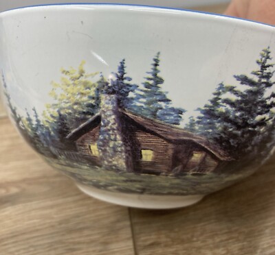 Cabela's Scenic Cabin James Hautman Bowl Soup Lake Northwoods Trees ...