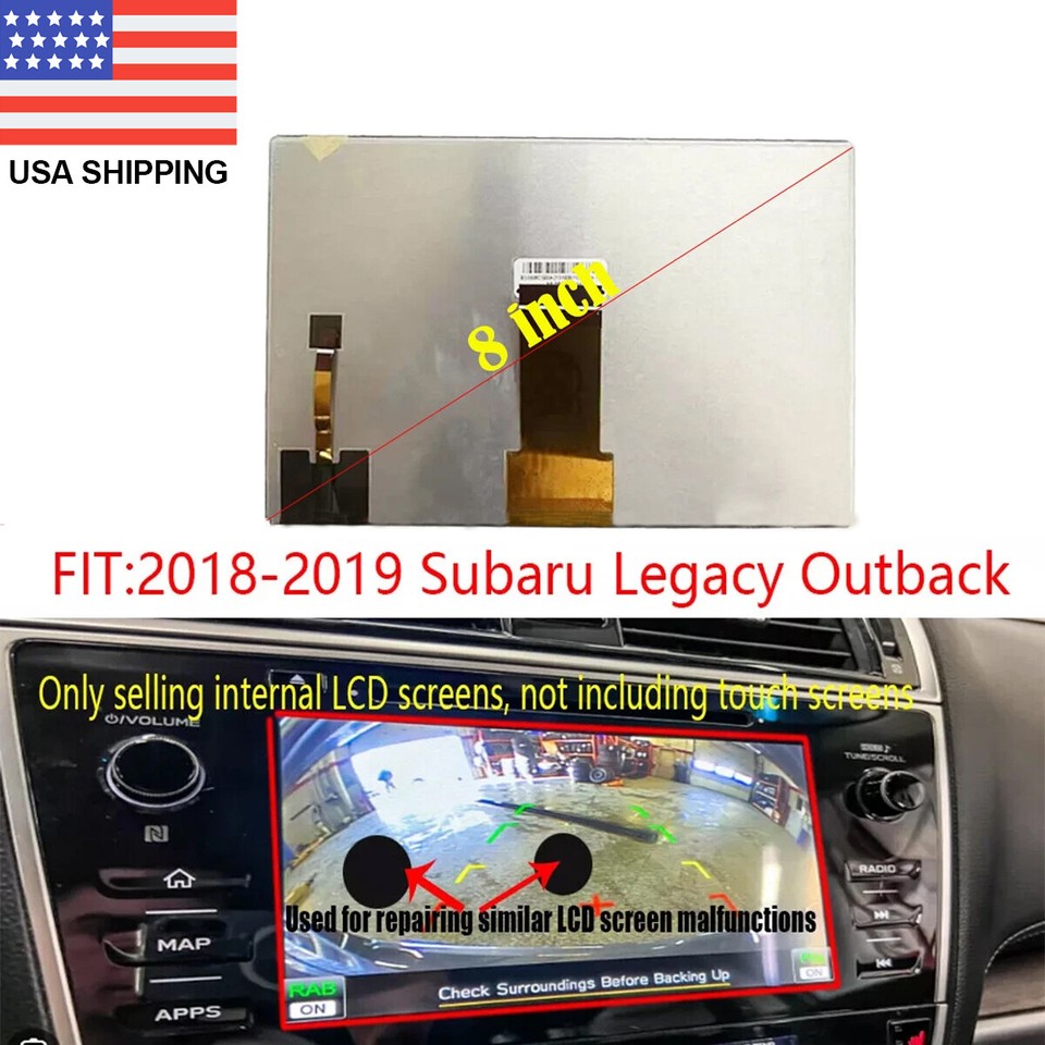 8" Car LCD Display Screen for Subaru Legacy Outback Navigation Radio ...