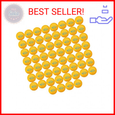 KEVENZ 60-Pack 3 Star Ping Pong Balls, 40+mm Advanced Table Tennis Ball ...