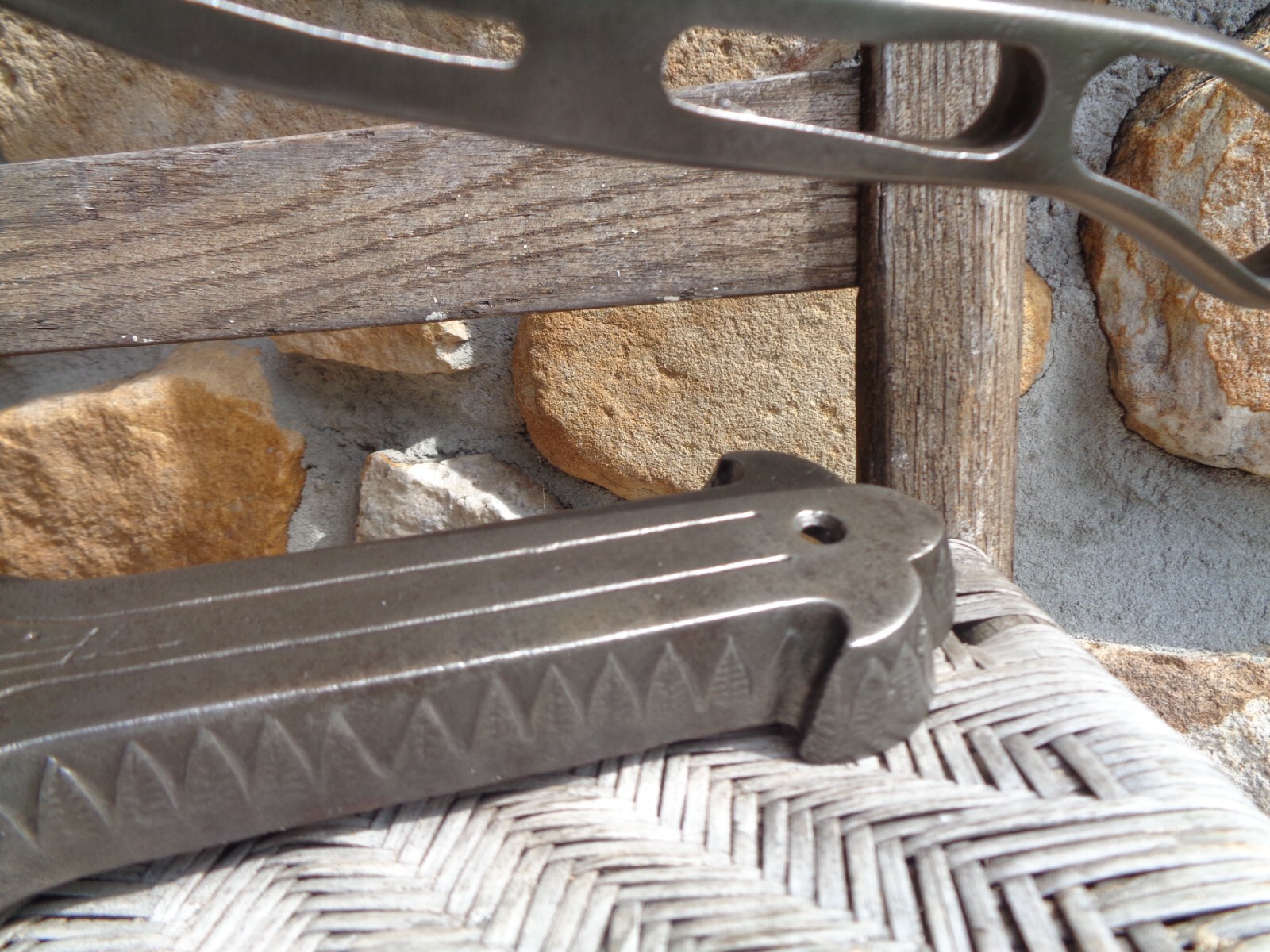 RARE HARDING & JOHNSON ADVERTISING CAST IRON TOBACCO PLUG CUTTER ST ...