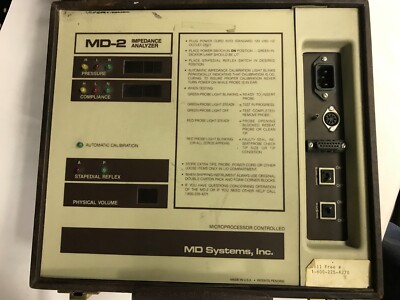 MD Systems MD-2 Impedance Analyzer w/ Probe & MD-P Printer | eBay