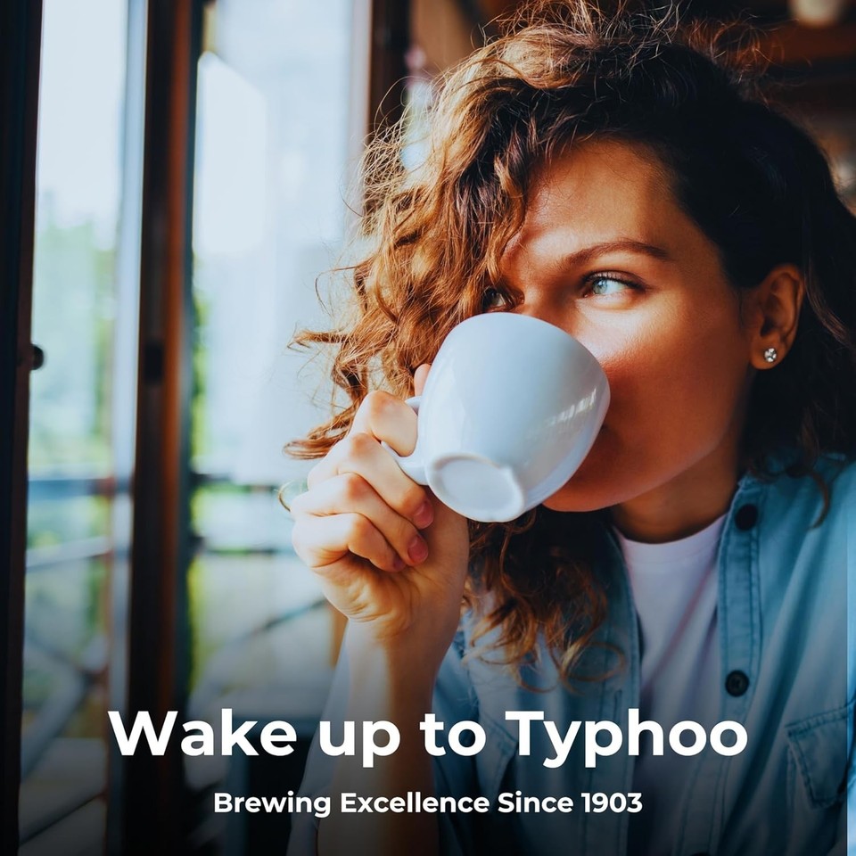 Typhoo Tea 1100 Bags x 2 Multipack | Bold Everyday Black Tea | UK ...