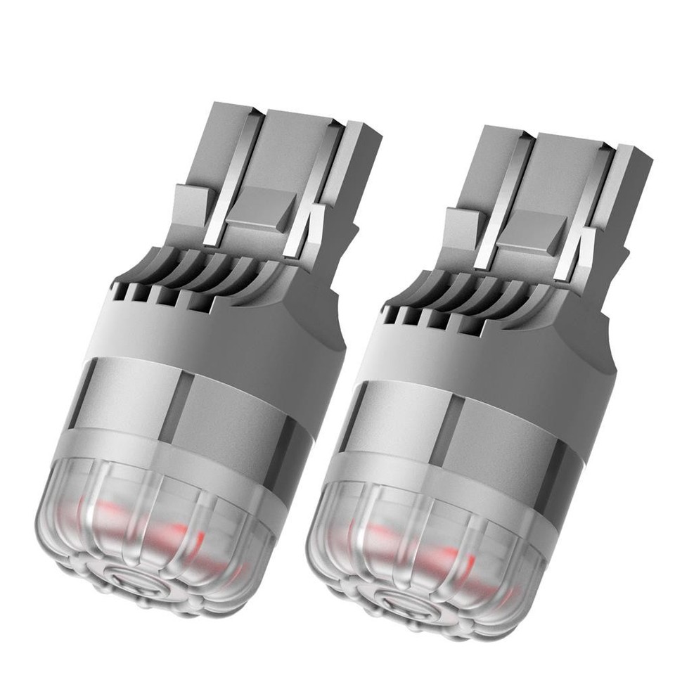 2pcs 7443 AUXITO 7440 Red 7444 Turn LED Signal Tail Brake Bulbs Lights ...