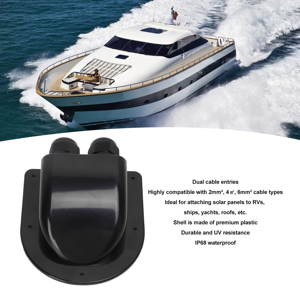 Solar Cable Entry Plate Double Entries Simple To Install Solar Cable ...