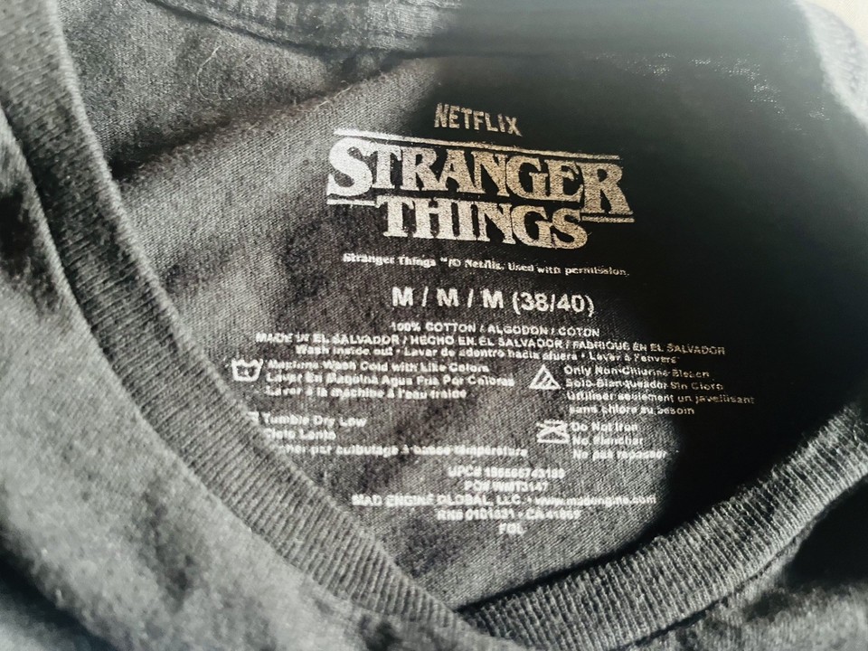 Netflix Stranger Things Hellfire Club T Shirt Mens Medium | eBay