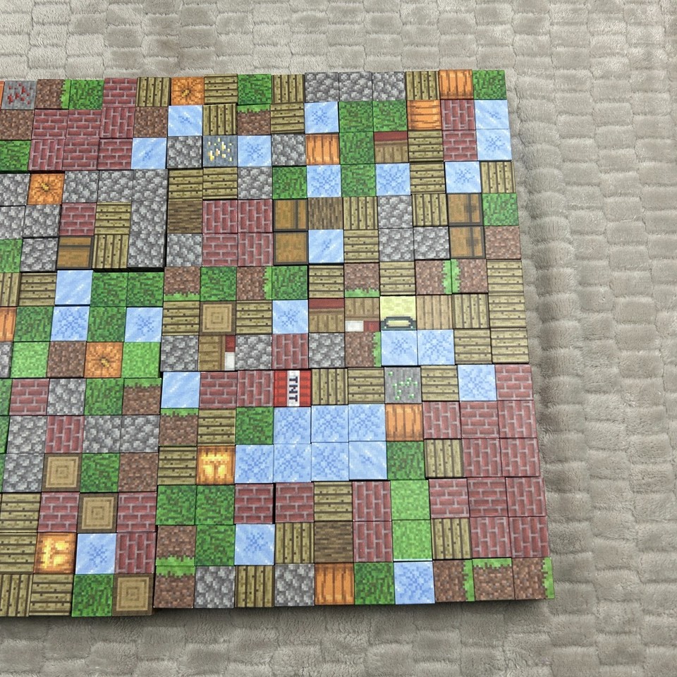 Lg Mix Lot Minecraft 400+ Building Blocks Assorted | eBay