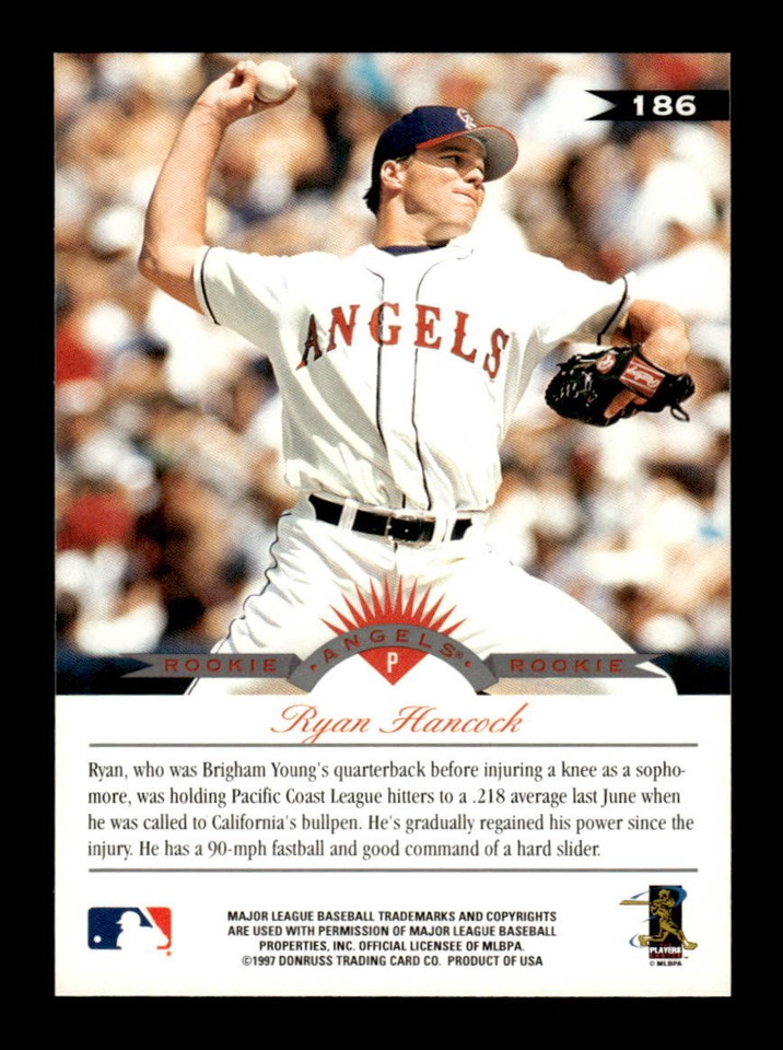 1997 Leaf Ryan Hancock #186 | eBay