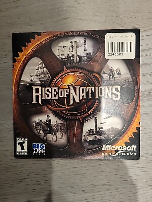 Rise of Nations PC Game (2004) Windows Strategy Game Microsoft Studios ...