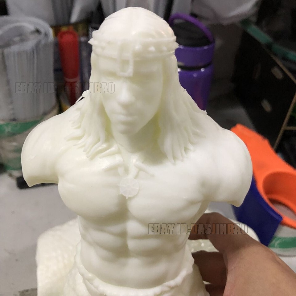 Conan Warrior Unpainted 1/6 Resin Figure 3D Print Model Kit Unassembled ...
