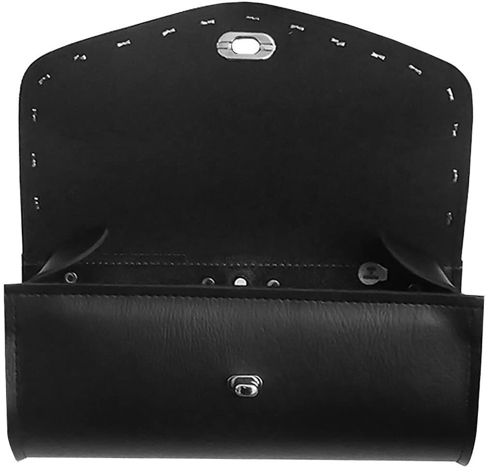 MOTORCYCLE WATERPROOF STUDDED WINDSHIELD BAG FITS HARLEY SPORTSTER ...
