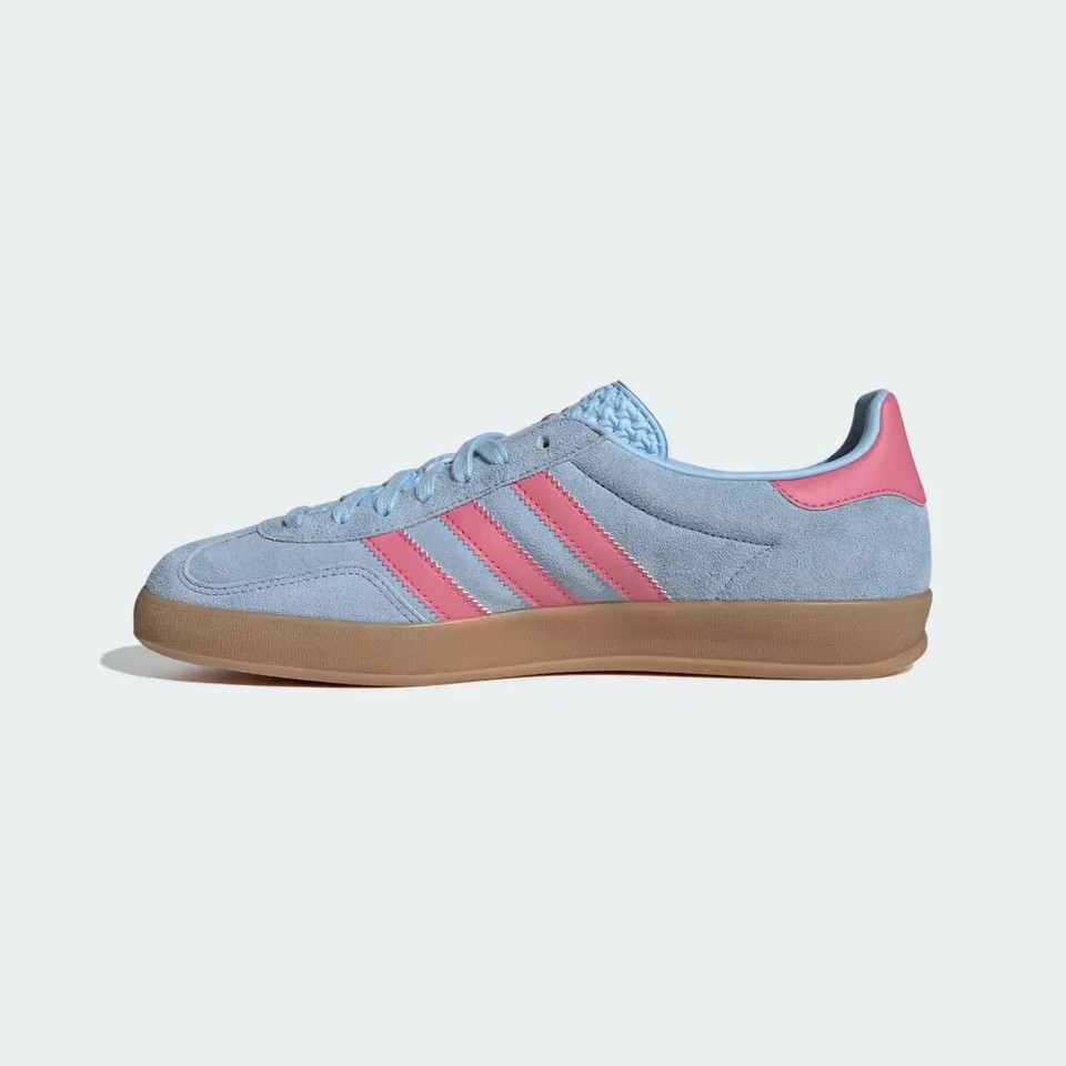 New Adidas Gazelle Indoor Shoes - Clear Sky / Rose Tone (JH6193) | eBay