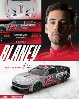 Ryan Blaney #12 2025 NASCAR 8"x10" Postcard Gloss Photo Print 27 | eBay