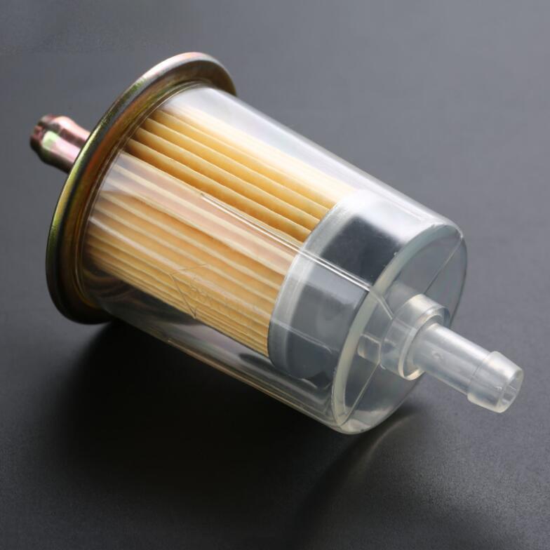 4X 10mm 3/8" Universal Fuel Filter Motorcycle Inline Petrol Diesel ...