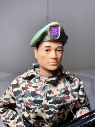 G.I. JOE Hasbro 12" Green Beret Machine Gun Outpost, Timeless ...