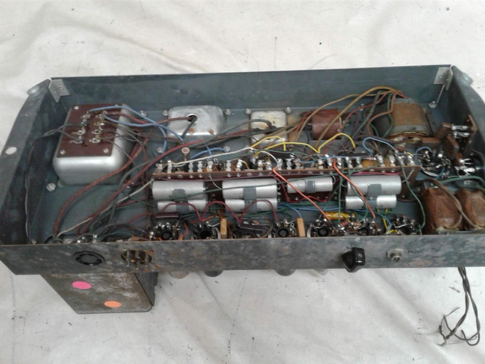 vintage valve amplifier Webster / hammond PPP 6v6 115v for restoration ...