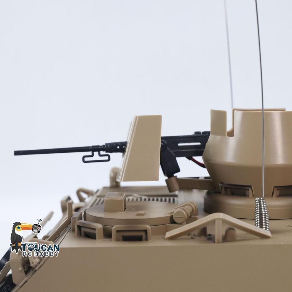 1/16 Tongde RTR RC Tank M2412-B M113A1 ACAV Infrared 360 Turret Smog Light Sound | eBay