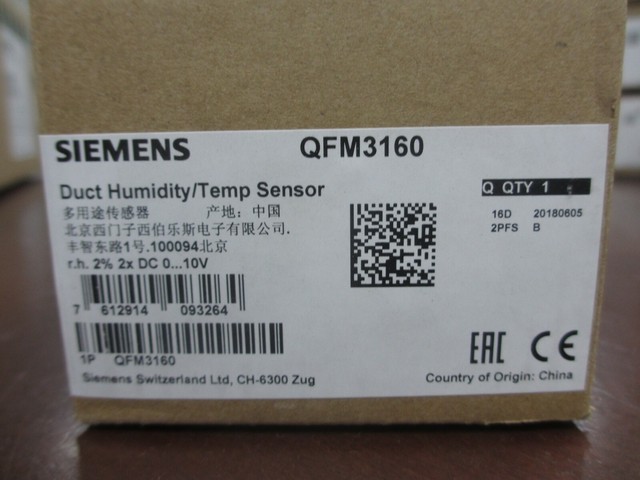 1pc Siemens QFM3160 Humidity Sensor 1 Year for sale online | eBay