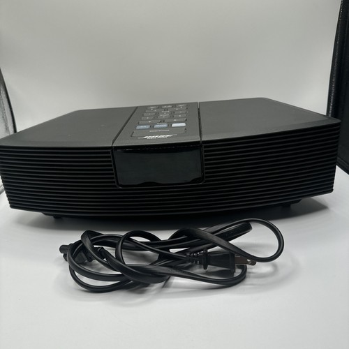 Bose Wave Radio AWR1G1 AM/FM Stereo/ Alarm Clock Black No Remote Tested ...