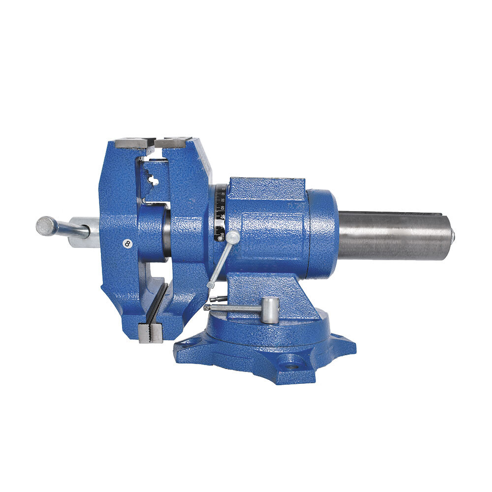 5" Heavy Duty Swivel Multi-Purpose Rotating Bench Vise 360 Degrees ...