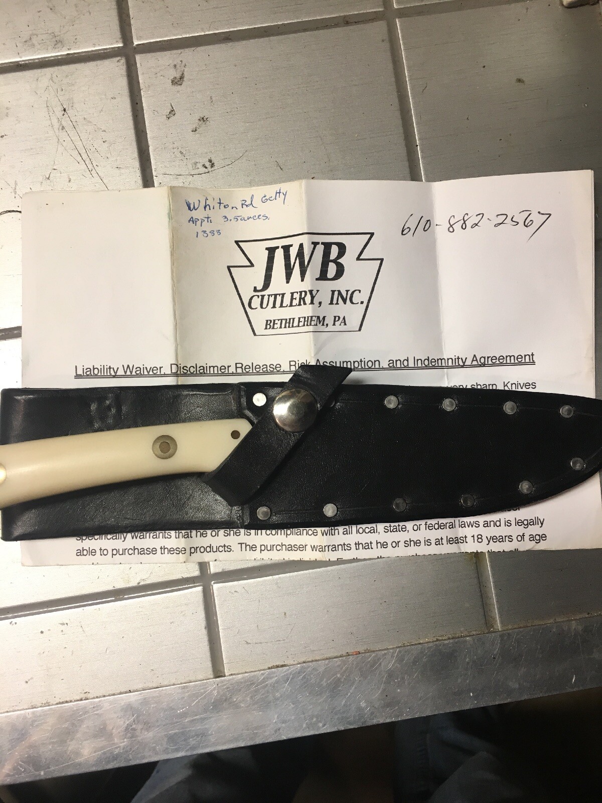 Jwb Custom Hunting Knife | eBay