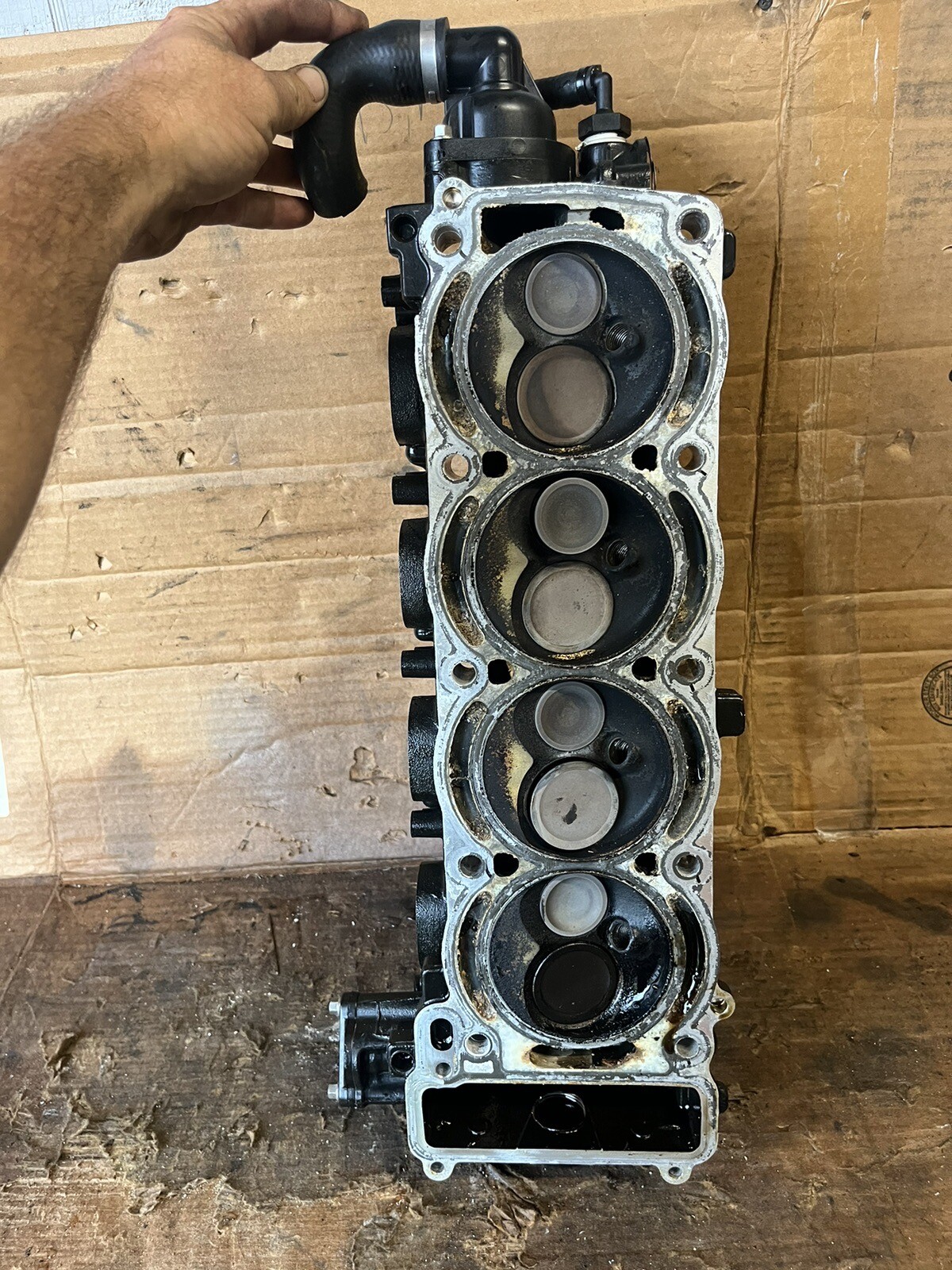 Mercury Outboard 115hp 115 4 Stroke Cylinder Head Fourstroke (8M0121260 ...