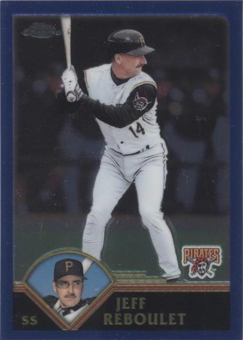 2003 Topps Chrome Traded & Rookies - Jeff Reboulet #T9 for sale online ...