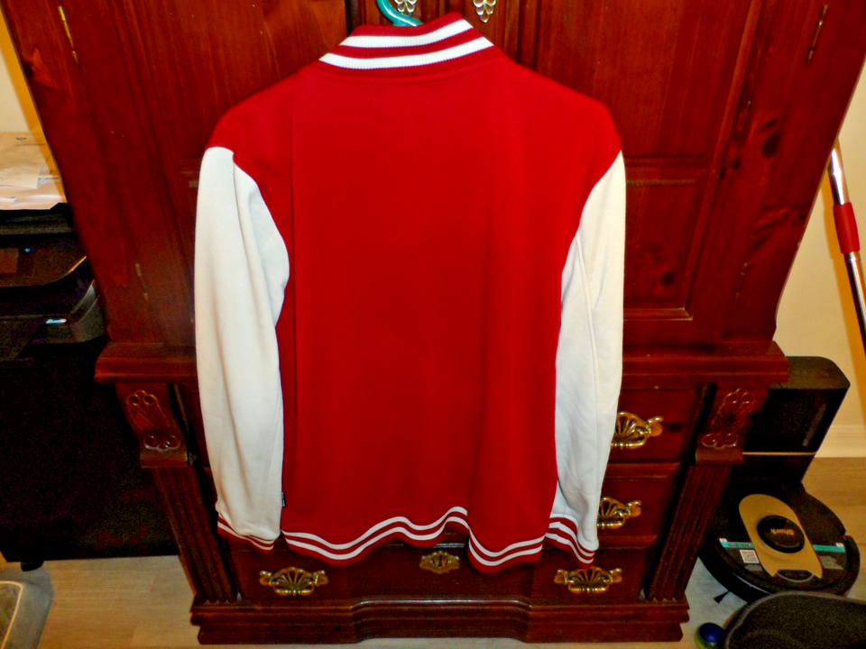 REBEL MINDS MEN'S XL NEW YORK 01 LETTERMAN JACKET HIGH SCHOOL VARSITY ...