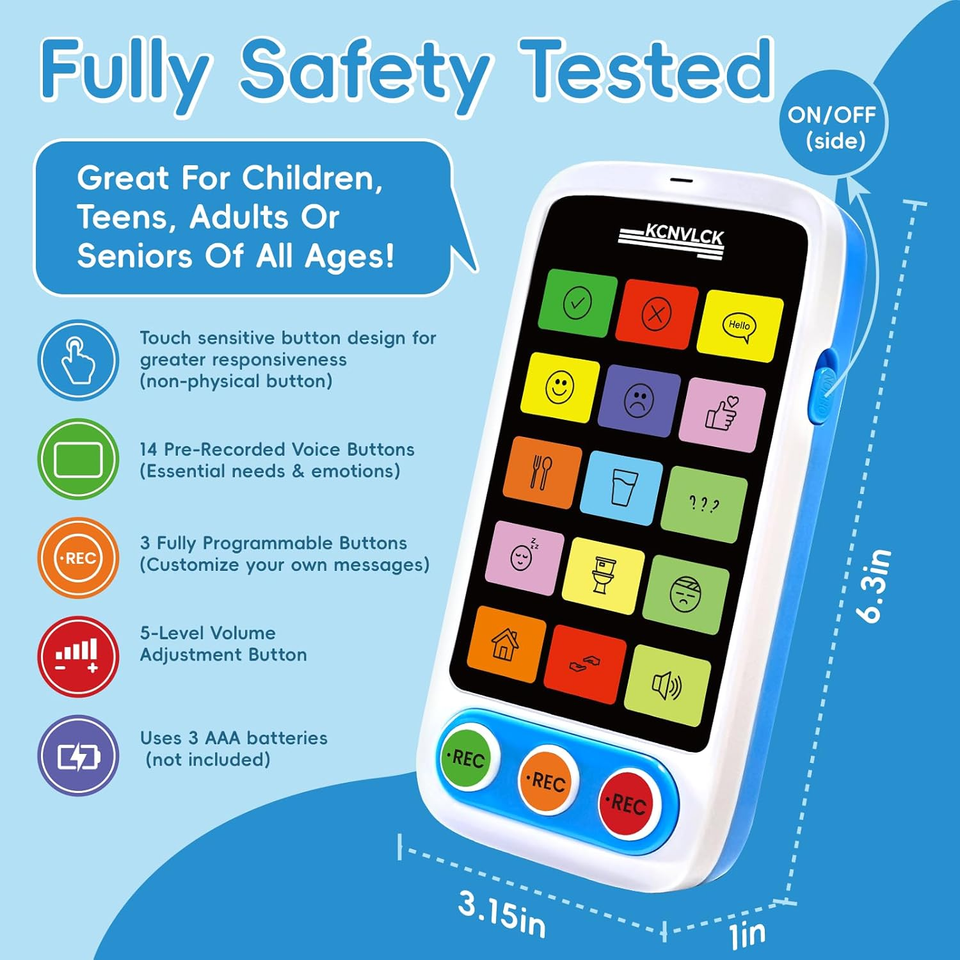 AAC Device for Autism - Non Verbal Communication Tools with Touch ...