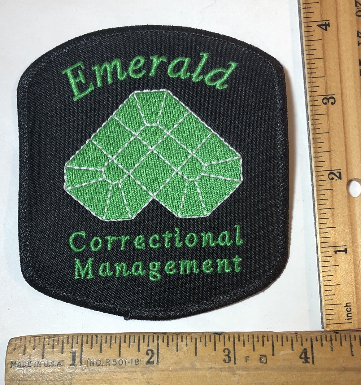 Emerald Correctional Management Patch Defunct Jail Prison Operator ICE ...