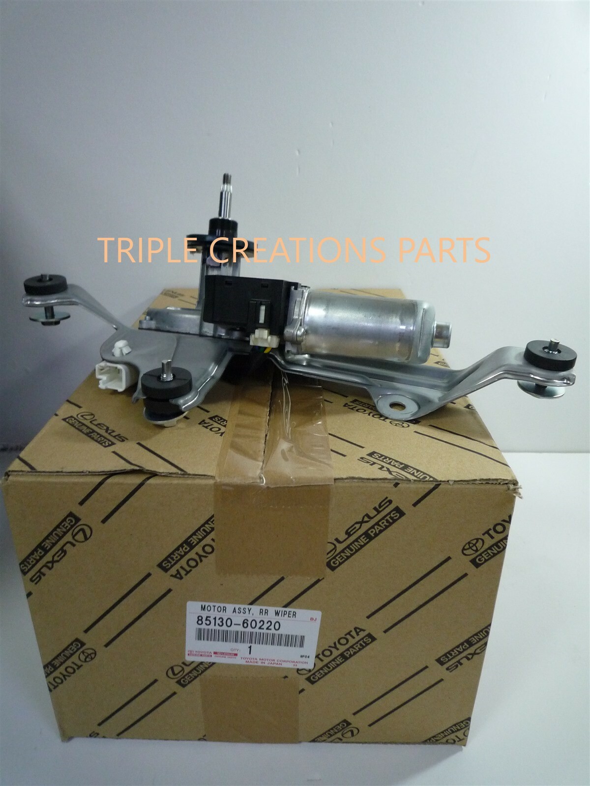 Genuine Toyota LC Prado 85130-60220 Motor Assy Rear Wiper 2003-2009 OEM ...