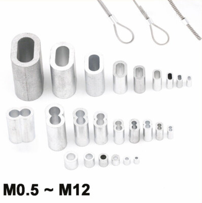 Aluminium Wire Rope Ferrules Sleeve Crimping Alu Loop For Marine ...